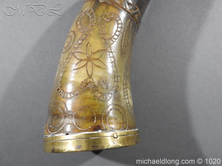 Scottish Powder Horn 18th Century – Michael D Long Ltd | Antique Arms ...