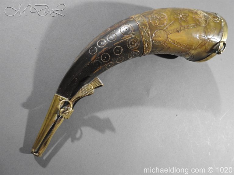 Scottish Powder Horn 18th Century – Michael D Long Ltd | Antique Arms ...