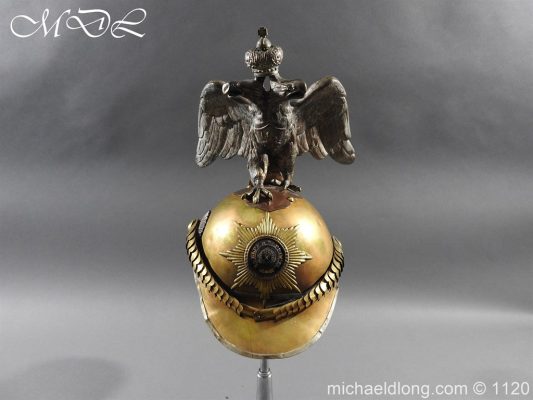 Imperial Russian Garde du Corps NCO Eagle Parade Helmet – Michael D ...