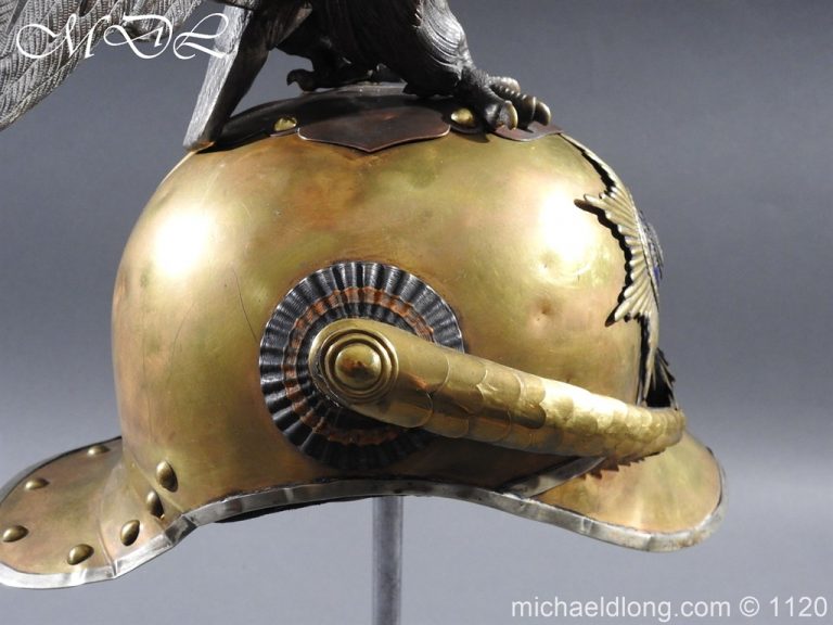 Imperial Russian Garde du Corps NCO Eagle Parade Helmet – Michael D ...