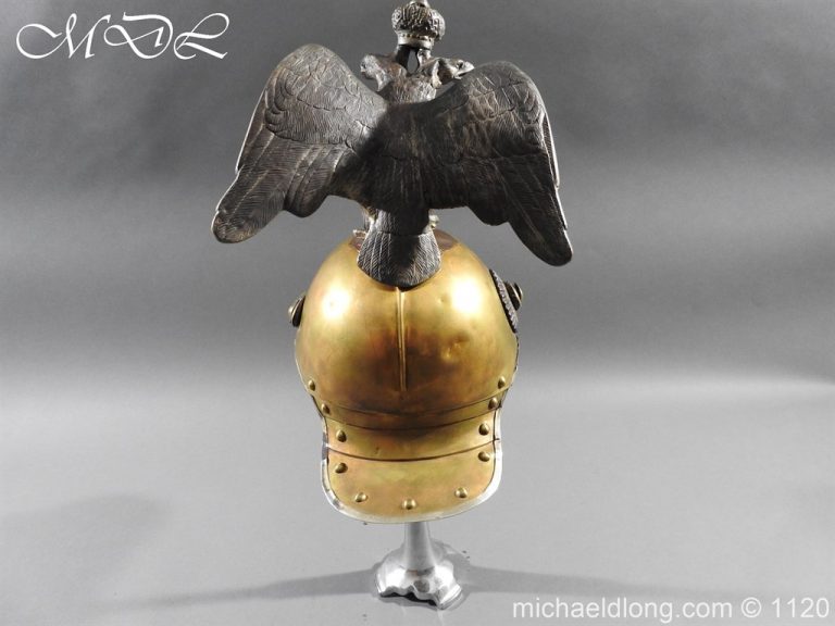 Imperial Russian Garde du Corps NCO Eagle Parade Helmet – Michael D ...