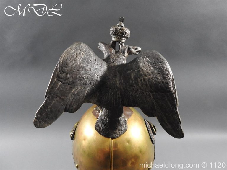 Imperial Russian Garde du Corps NCO Eagle Parade Helmet – Michael D ...