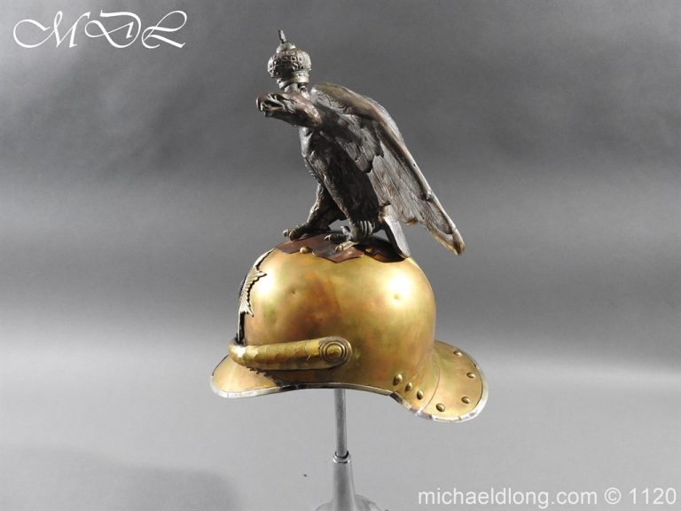 Imperial Russian Garde du Corps NCO Eagle Parade Helmet – Michael D ...