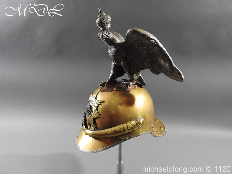Imperial Russian Garde du Corps NCO Eagle Parade Helmet – Michael D ...