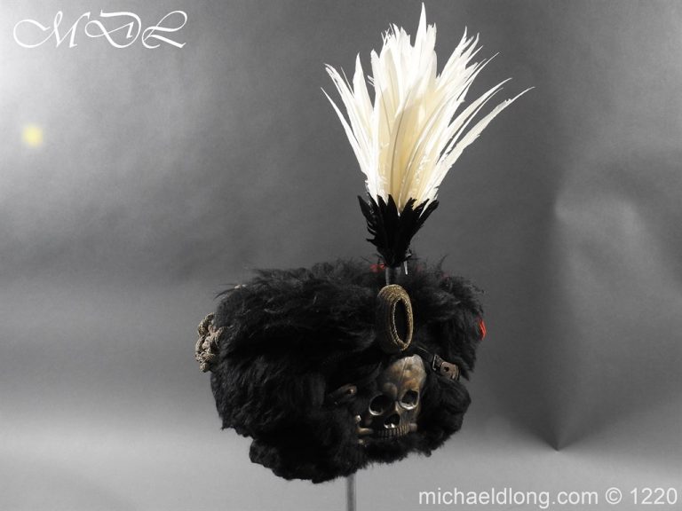 Imperial German M1883 Officer’s Busby of the 17th Brunswick Hussars ...