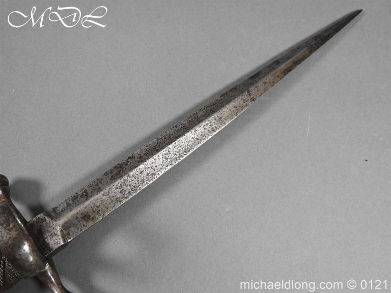 Left Handed Dagger – Main Gauche c1700 – Michael D Long Ltd | Antique ...
