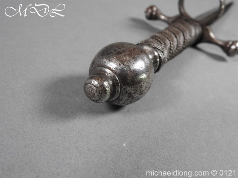Left Handed Dagger – Main Gauche c1700 – Michael D Long Ltd | Antique ...