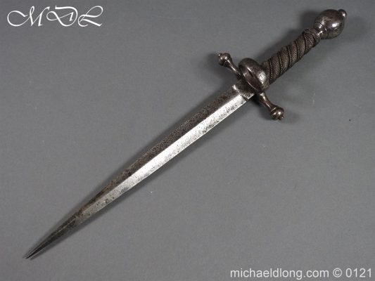 Left Handed Dagger – Main Gauche c1700 – Michael D Long Ltd | Antique ...
