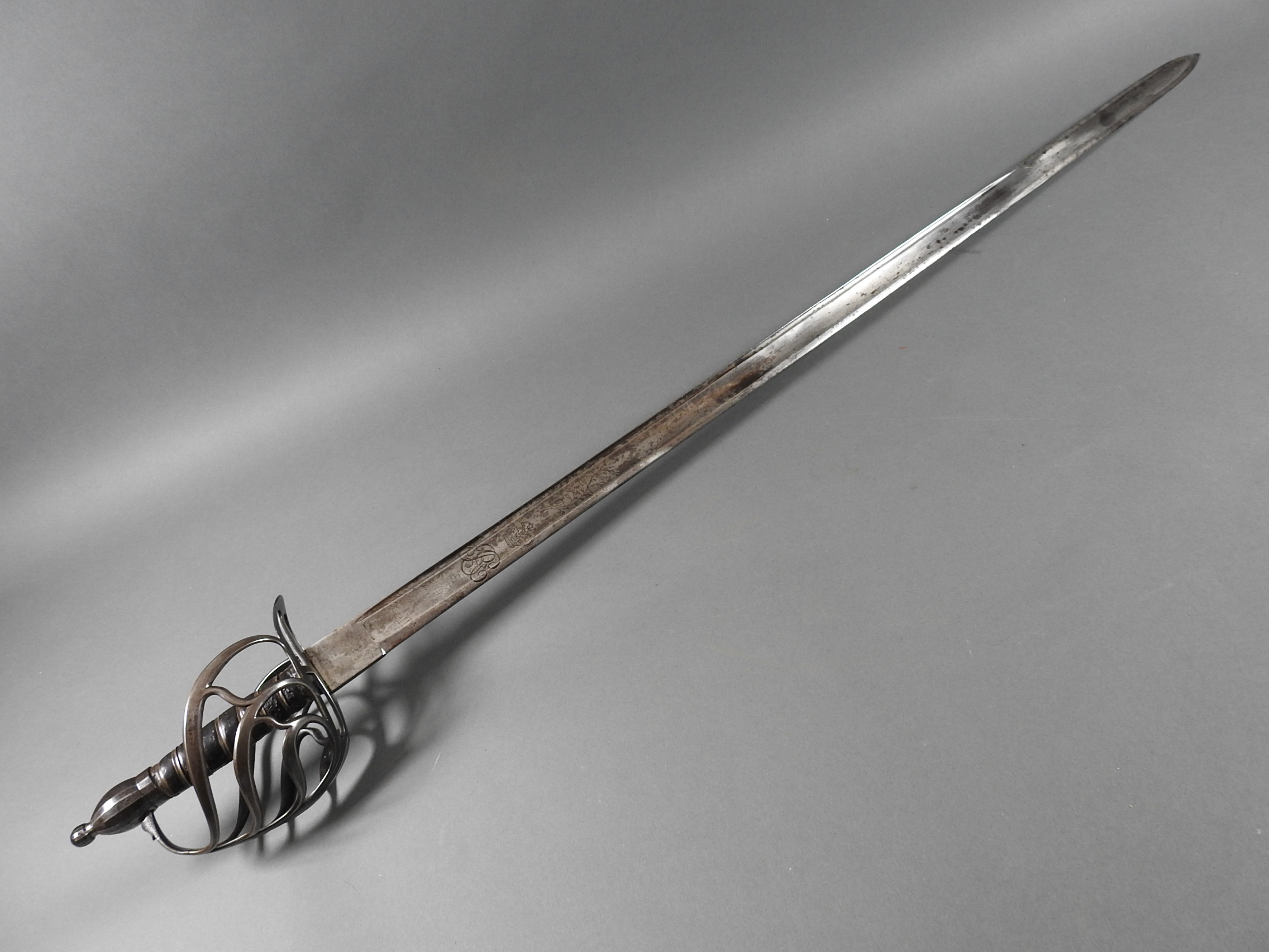 British 1788 Heavy Cavalry Officer’s Sword by Gill Dated 1792 – Michael ...