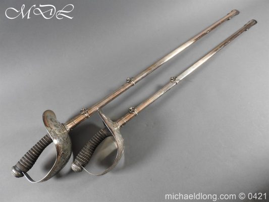 1912 Pattern Cavalry Officers Swords Made for the Sons of the Maharaja ...
