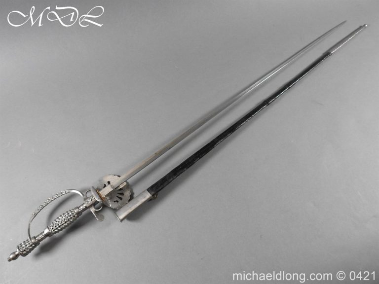 British Cut Steel Small Sword – Michael D Long Ltd | Antique Arms & Armour