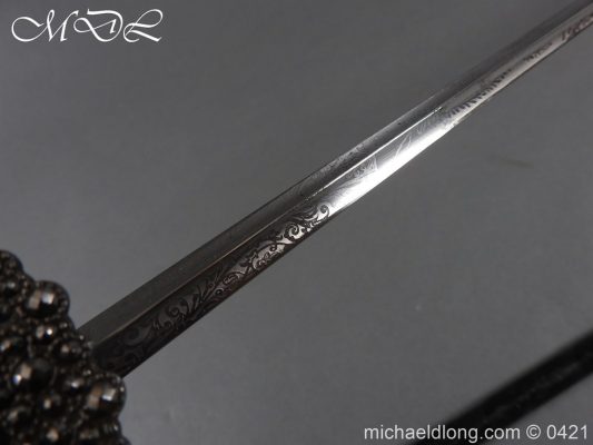 British Cut Steel Small Sword – Michael D Long Ltd | Antique Arms & Armour