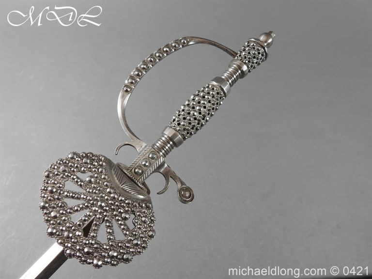 British Cut Steel Small Sword – Michael D Long Ltd | Antique Arms & Armour