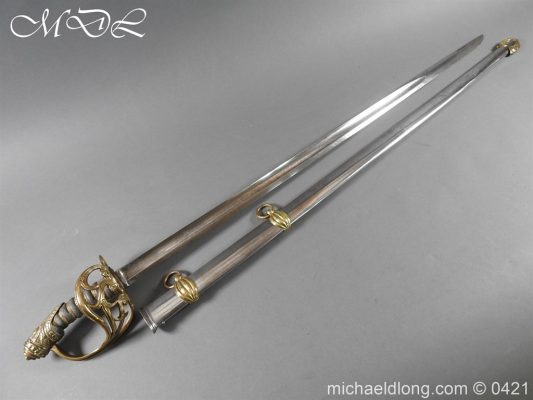British 1832 pattern 2nd Life Guards Officer’s Dress Sword – Michael D ...