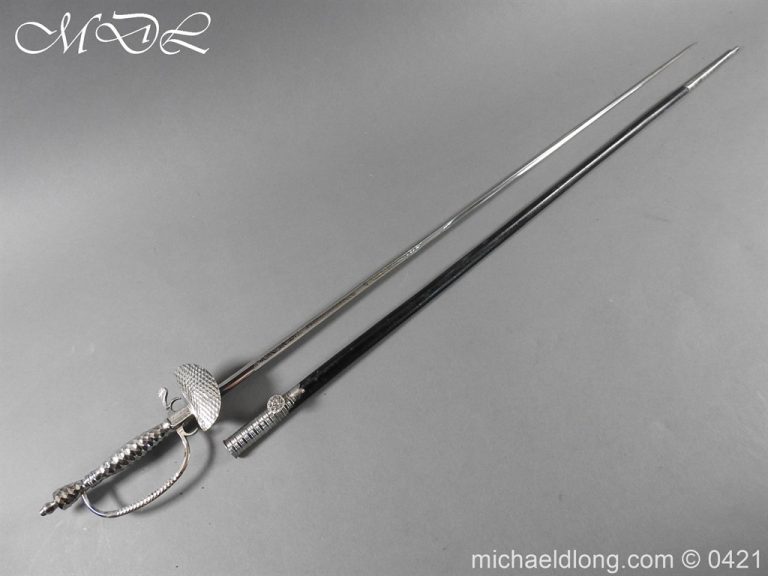 British Cut Steel Court Sword – Michael D Long Ltd | Antique Arms & Armour