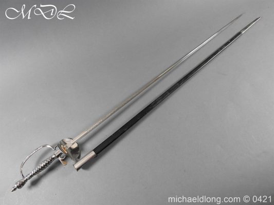 British Cut Steel Court Sword – Michael D Long Ltd | Antique Arms & Armour