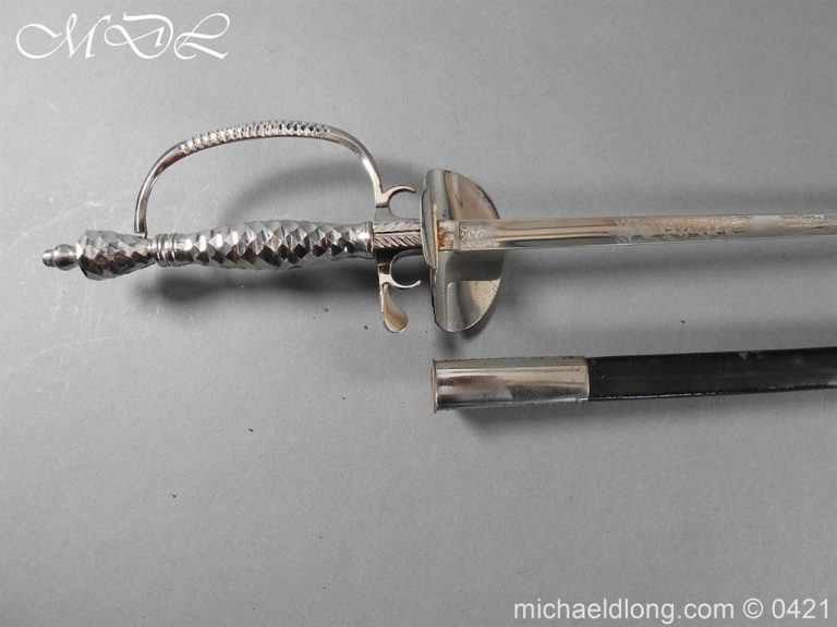 British Cut Steel Court Sword – Michael D Long Ltd | Antique Arms & Armour