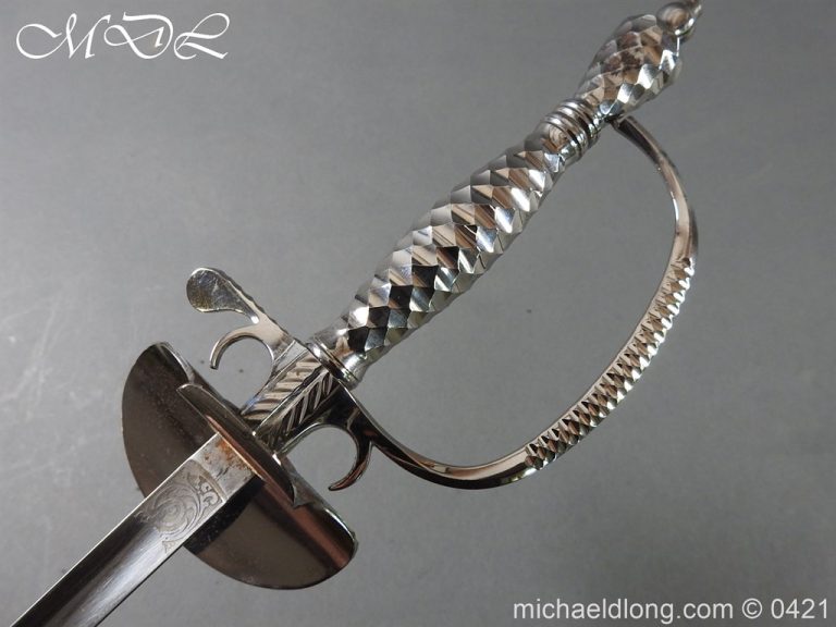 British Cut Steel Court Sword – Michael D Long Ltd | Antique Arms & Armour