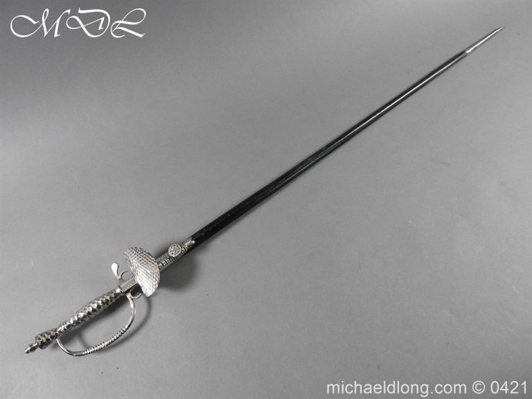 British Cut Steel Court Sword – Michael D Long Ltd | Antique Arms & Armour