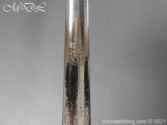 Victorian Infantry Officer’s Presentation Sword – Michael D Long Ltd ...