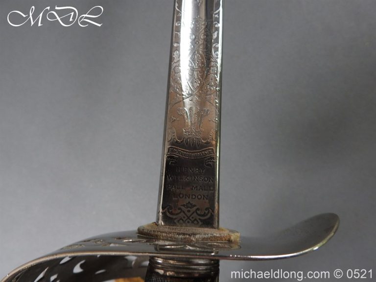 Victorian Infantry Officer’s Presentation Sword – Michael D Long Ltd ...
