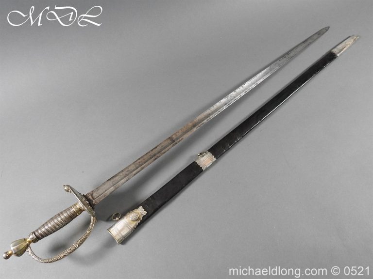 British Cut Steel Court Sword – Michael D Long Ltd | Antique Arms & Armour