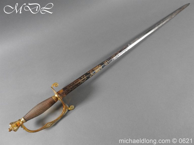 British General Officer’s Sword c 1760 – Michael D Long Ltd | Antique ...