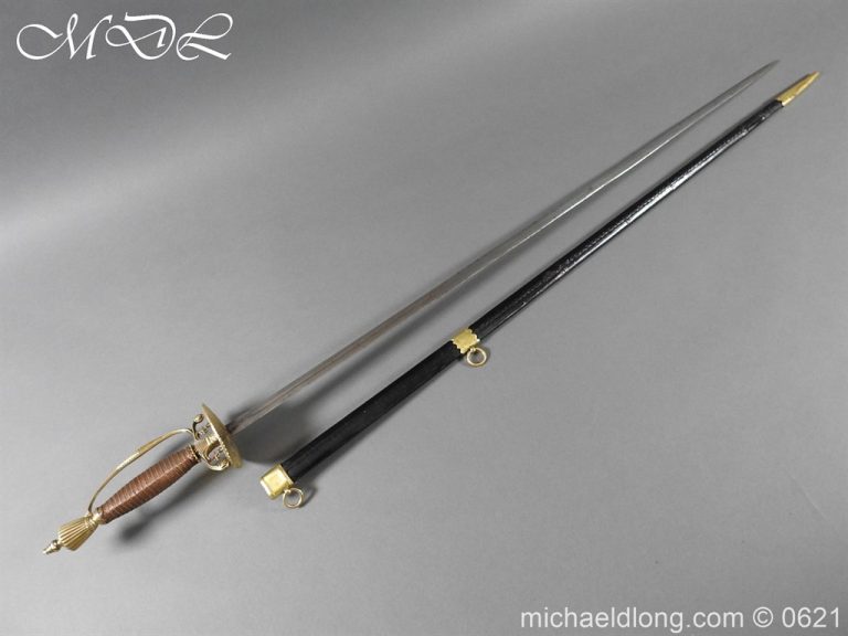 English Naval Officer’s Small Sword – Michael D Long Ltd | Antique Arms ...