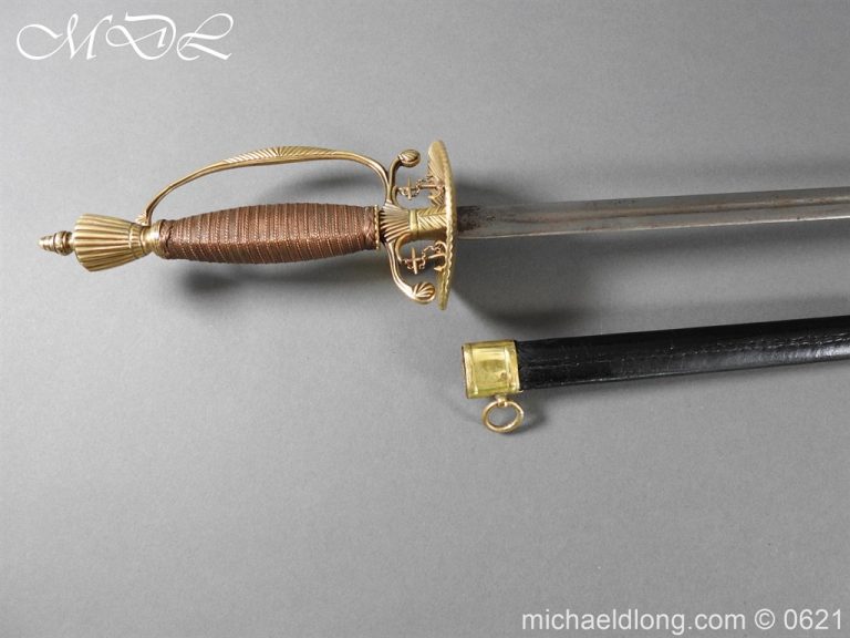 English Naval Officer’s Small Sword – Michael D Long Ltd | Antique Arms ...