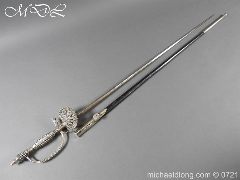 Edwardian British Cut Steel Small Sword – Michael D Long Ltd | Antique ...