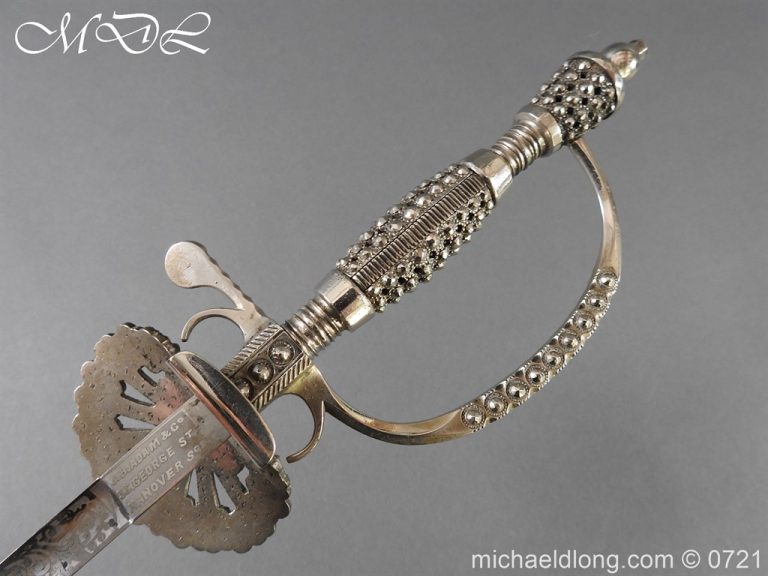 Edwardian British Cut Steel Small Sword – Michael D Long Ltd | Antique ...