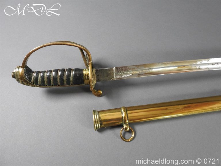 British 1822 Infantry Officer’s Sword – Michael D Long Ltd | Antique ...
