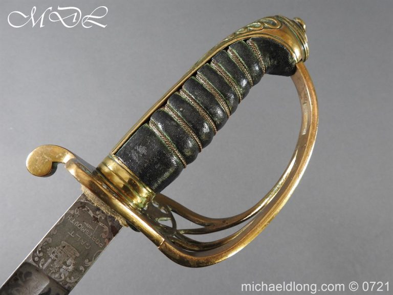 British 1822 Infantry Officer’s Sword – Michael D Long Ltd | Antique ...