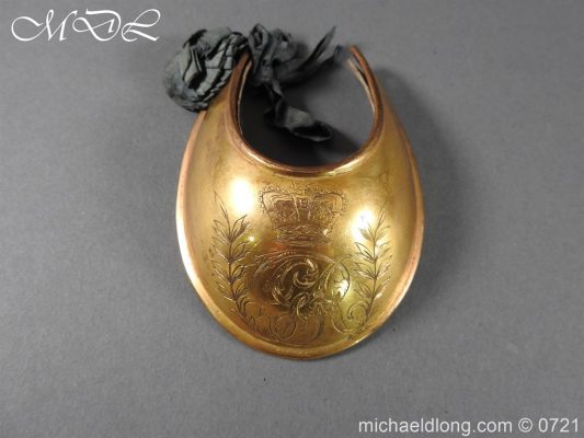Georgian British Officer’s Gorget – Michael D Long Ltd | Antique Arms ...