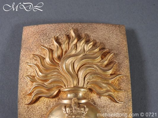 Grenadier Guards Victorian Officer’s Shoulder Belt Plate – Michael D ...