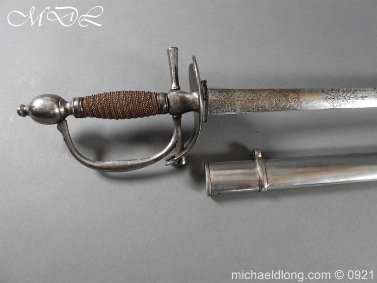 British 5 Ball Officer’s Spadroon – Michael D Long Ltd | Antique Arms ...