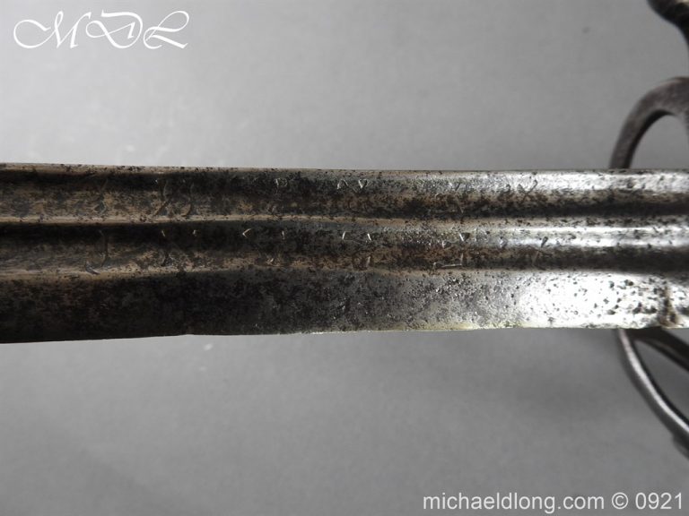 British Grenadier Hanger c 1740 – Michael D Long Ltd | Antique Arms ...