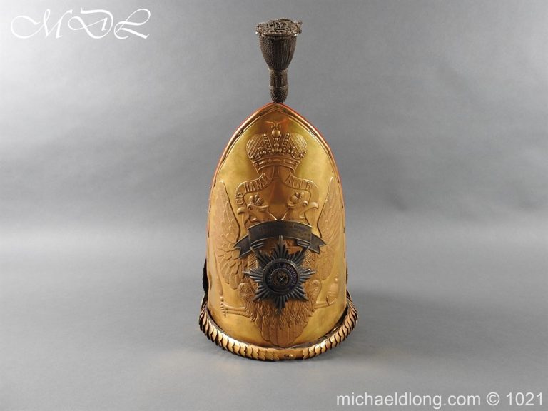 Russian Grenadier Kiver Shako – Michael D Long Ltd | Antique Arms & Armour