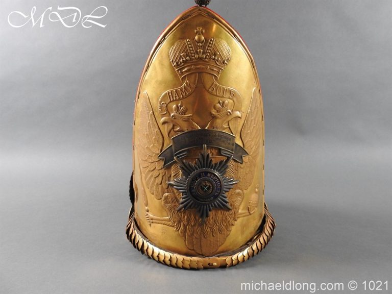 Russian Grenadier Kiver Shako – Michael D Long Ltd | Antique Arms & Armour