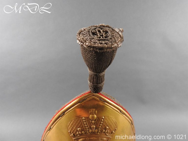 Russian Pavlovski Grenadier Regiment Officer’s Mitre Cap – Michael D ...