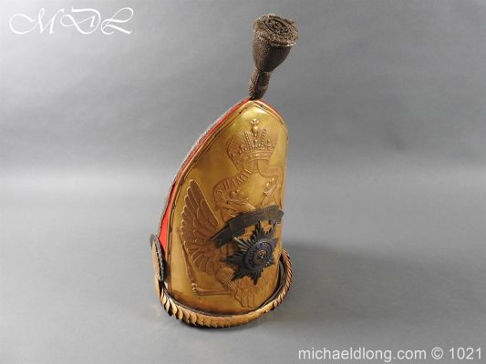 Russian Pavlovski Grenadier Regiment Officer’s Mitre Cap – Michael D ...