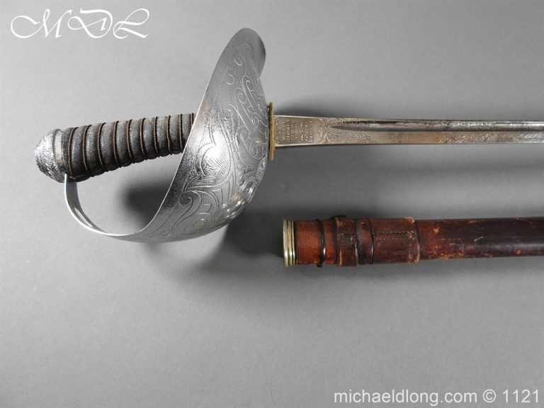 British 1912 Indian Pattern Officer’s Sword – Michael D Long Ltd ...