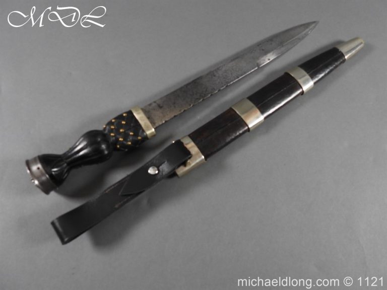 Highlanders Victorian Regimental Pipers Dirk Etched Blade – Michael D ...