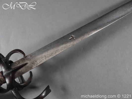 German 17th Century Riding Sword – Michael D Long Ltd | Antique Arms ...