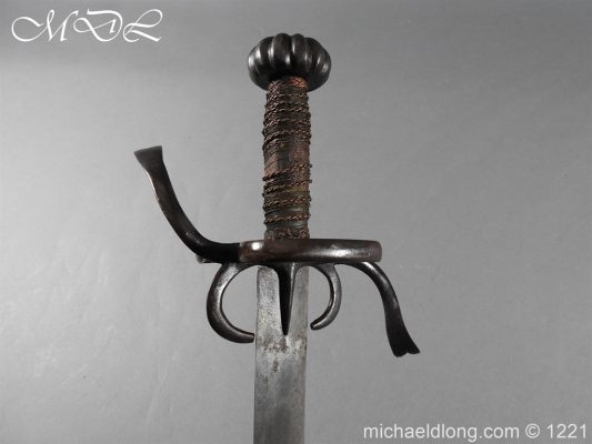 German 17th Century Riding Sword – Michael D Long Ltd | Antique Arms ...