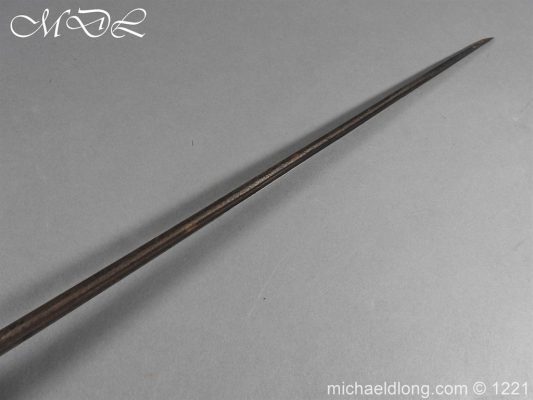English Silver Hilted Small Sword c 1780 – Michael D Long Ltd | Antique ...