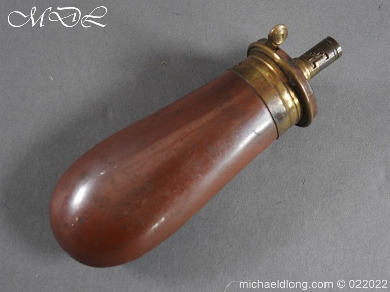 Sykes Patent Powder Flask – Michael D Long Ltd | Antique Arms & Armour