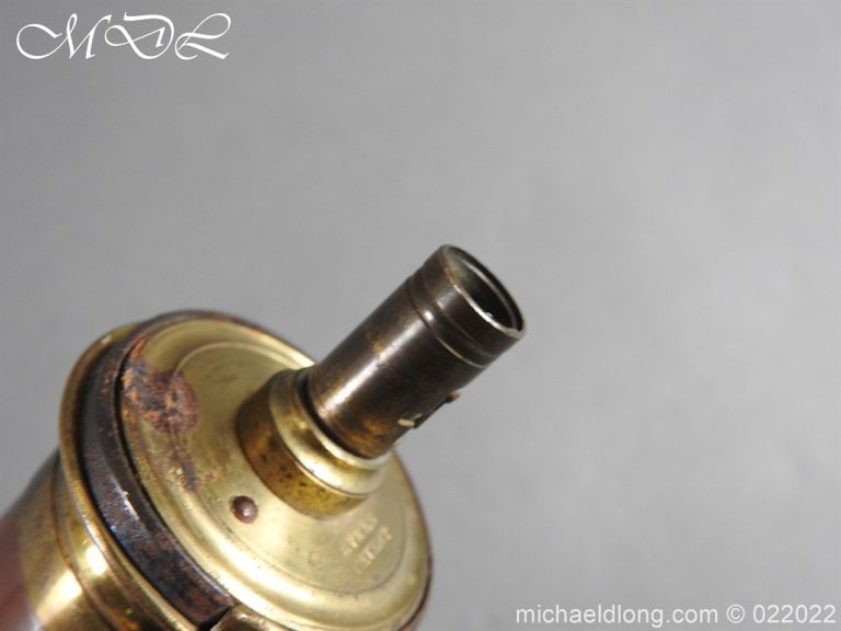 Sykes Patent Powder Flask – Michael D Long Ltd | Antique Arms & Armour