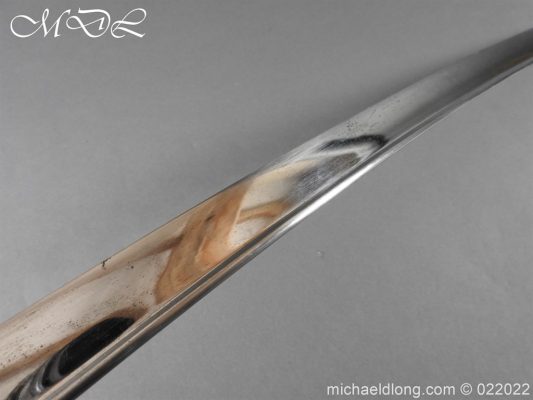 British Officer’s 1796 Light Cavalry Pipe back Sword – Michael D Long ...