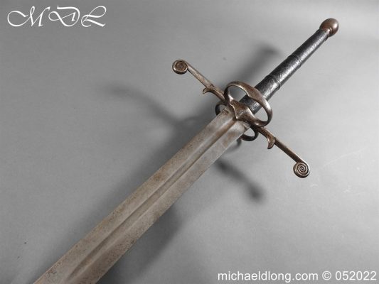 16th Century Sword Double Handed – Michael D Long Ltd | Antique Arms ...